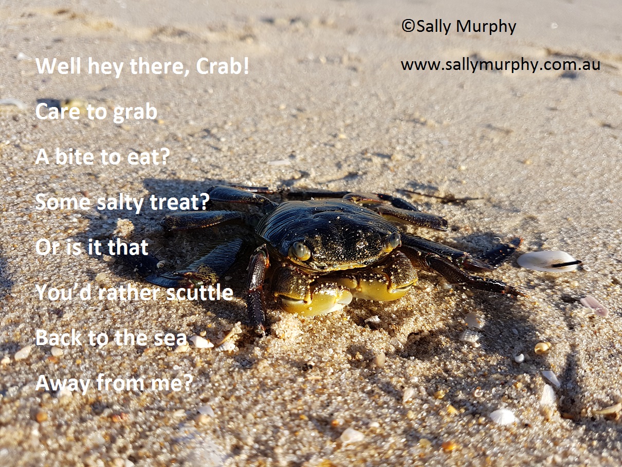 Poetry Friday: A Crabby Friend
